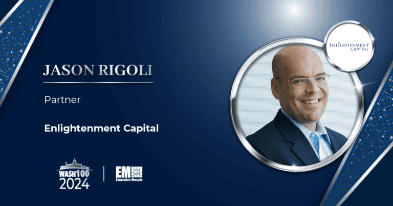 Jason Rigoli, Enlightenment Capital Partner, Named To 2024 Wash100 For ...