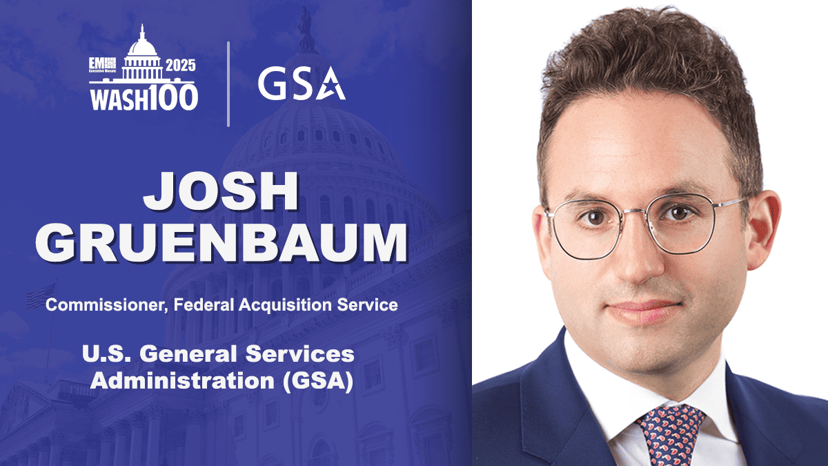 FAS Commissioner Josh Gruenbaum Earns 2025 Wash100 Award | Wash100