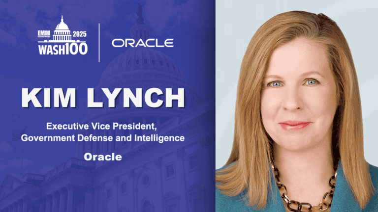Oracle EVP Kim Lynch Wins Second Wash100 Award