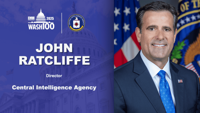 CIA Director John Ratcliffe Honored With 2025 Wash100 Award