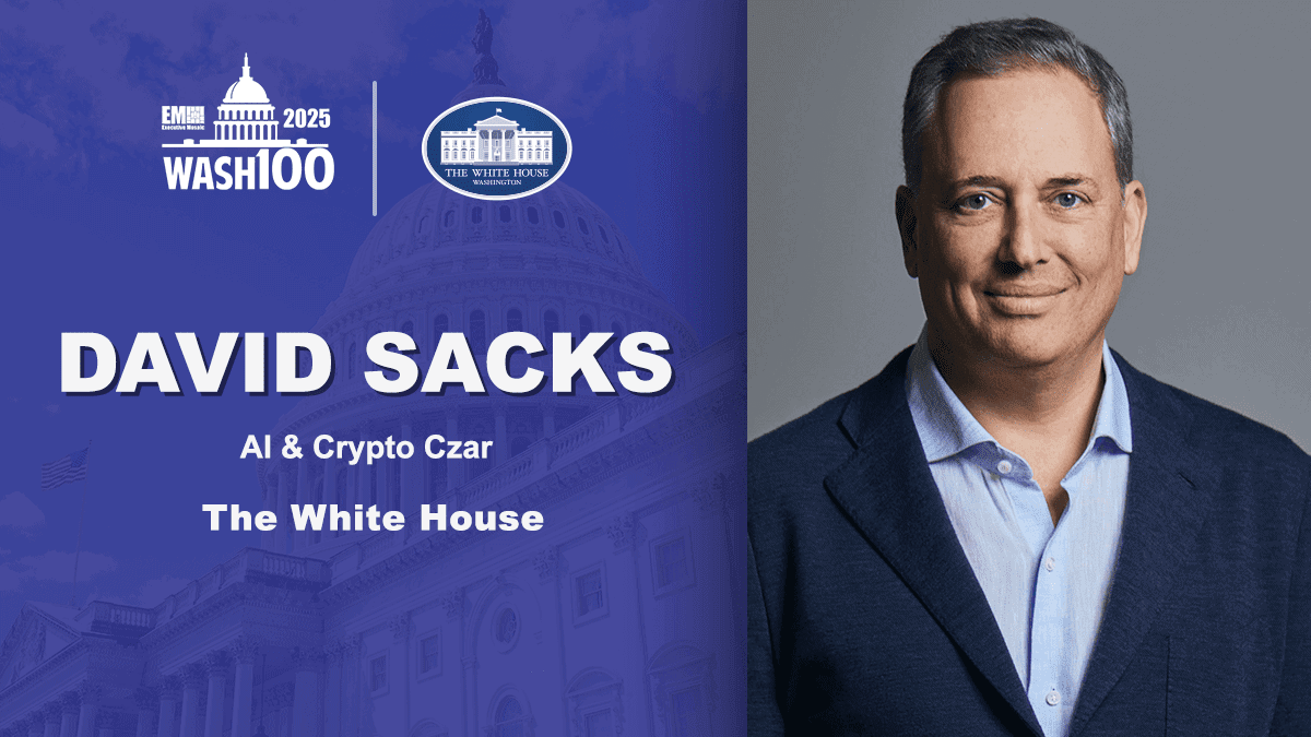 Craft Co-Founder David Sacks Named 2025 Wash100 Award Winner